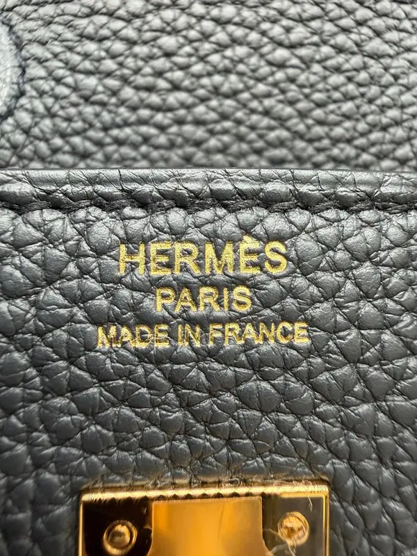 Hermès Birkin Plomb Togo Gold Hardware