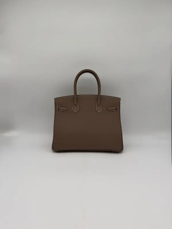 Hermès Birkin Etoupe Togo Palladium Hardware
