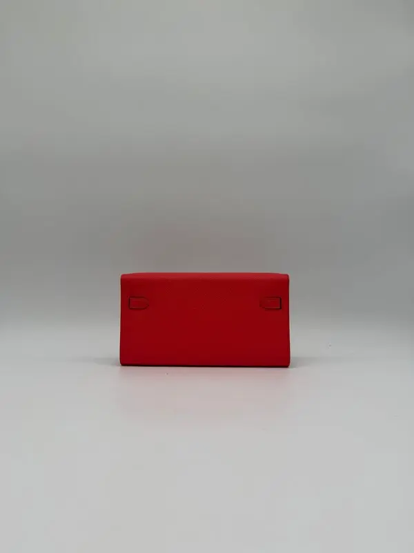 Hermès Kelly In Rose Texas Epsom Leather With Palladium Hardware - Pink
