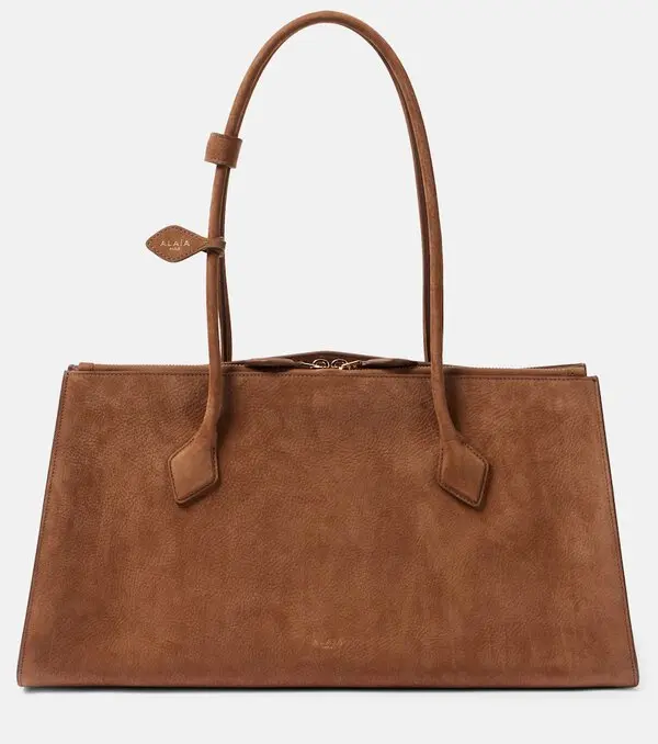 Alaïa Le Teckel Suede Tote Bag