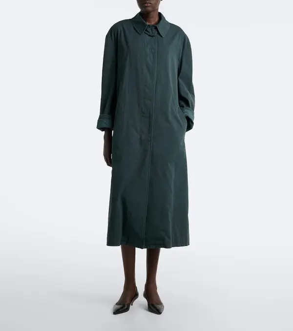 THE ROW Catania Washed Cotton Car Coat