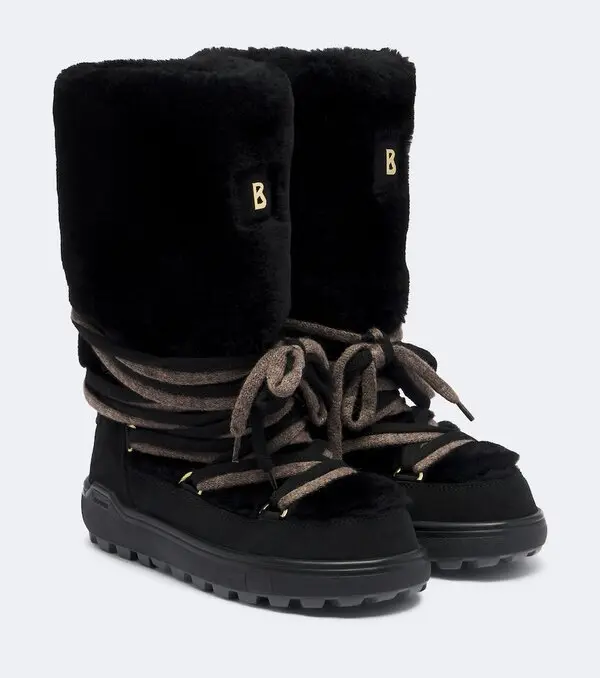 Bogner Chamonix Shearling Snow Boots