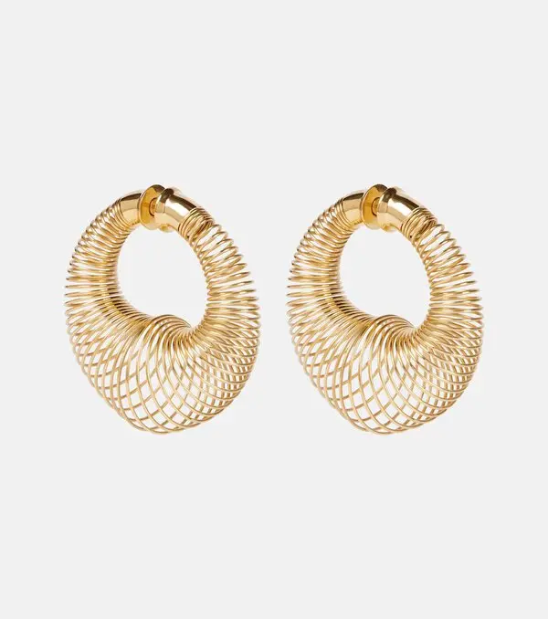 Alaïa Spiral Hoop Earrings