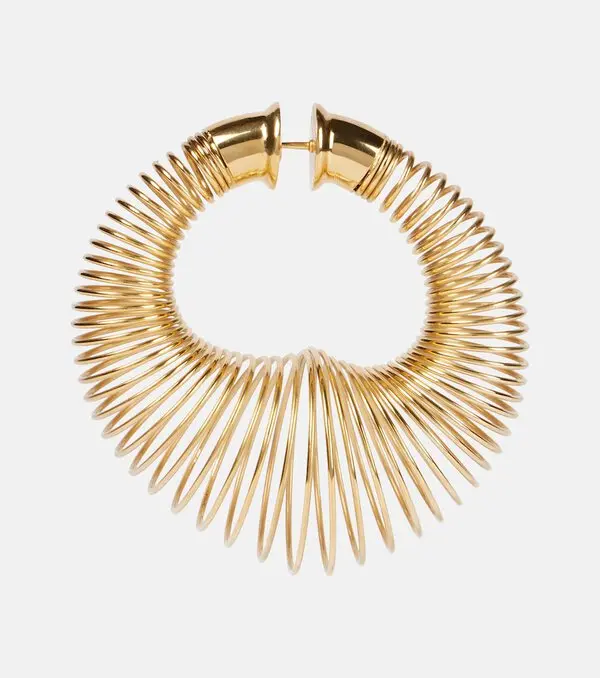 Alaïa Spiral Hoop Earrings
