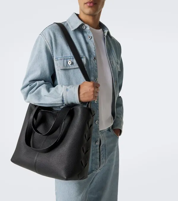 Bottega Veneta Intreccio Leather Tote Bag