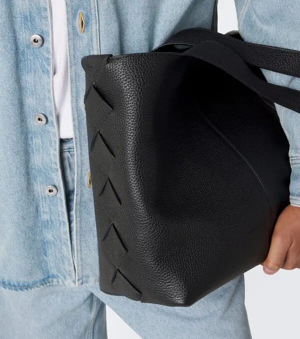 Bottega Veneta Intreccio Leather Tote Bag