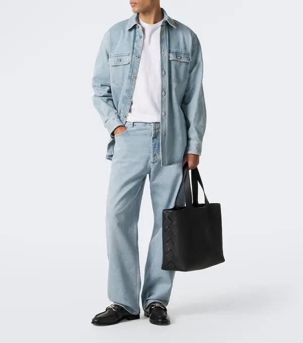 Bottega Veneta Intreccio Leather Tote Bag