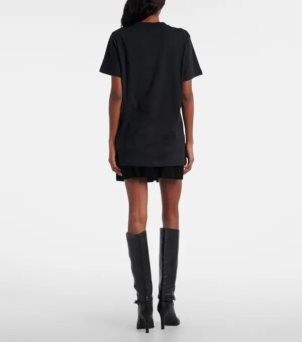 MARANT ETOILE Zoeline Printed Cotton Jersey T-shirt