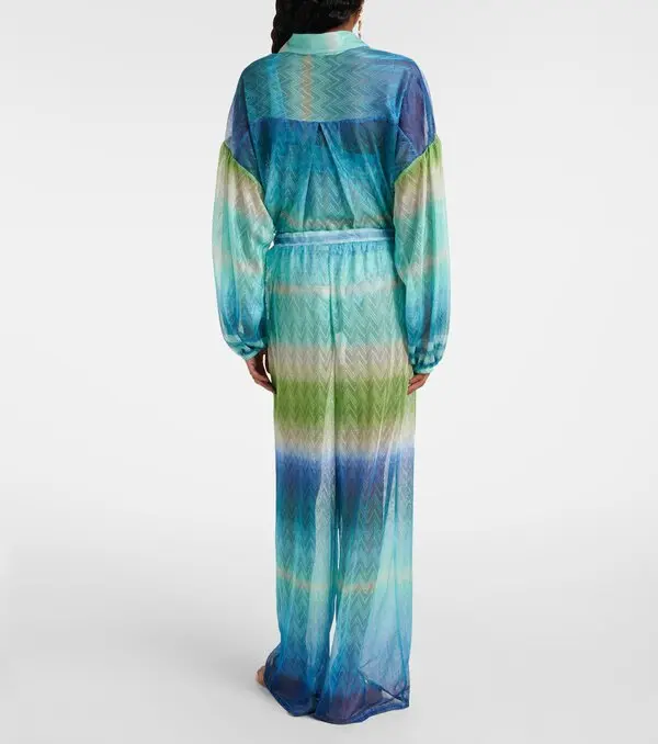 Missoni Zigzag Palazzo Pants