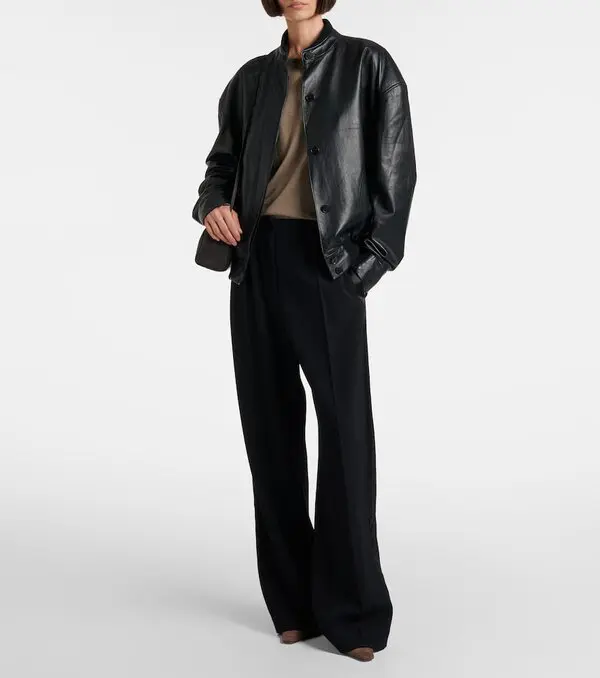 THE ROW Carla 80 Suede Pumps