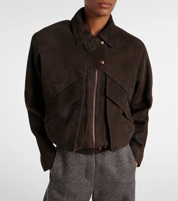 Magda Butrym Suede Jacket