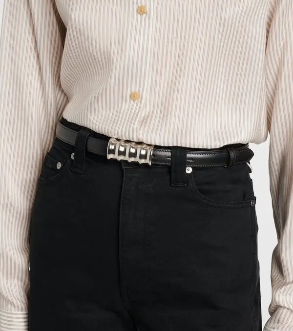 Khaite Julius Small Leather Belt