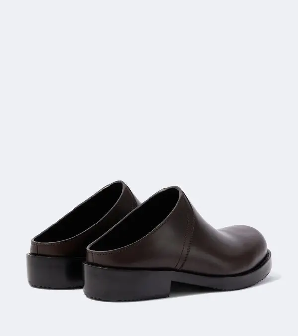 Dries Van Noten Leather Mules
