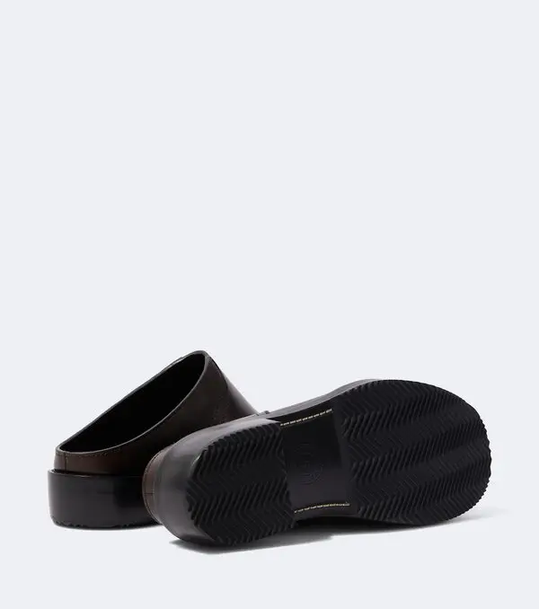 Dries Van Noten Leather Mules