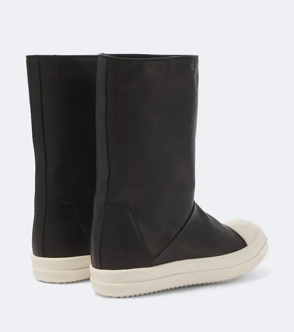 Rick Owens Leather Boots