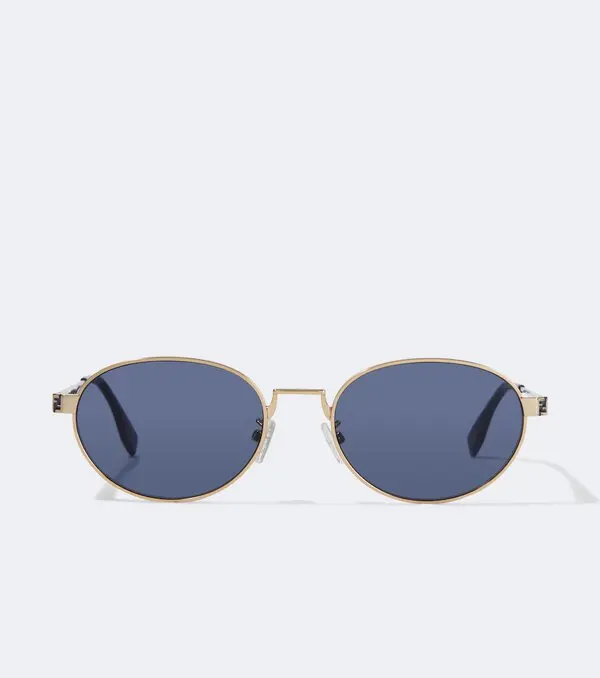 Fendi Sky Oval Sunglasses - Gold