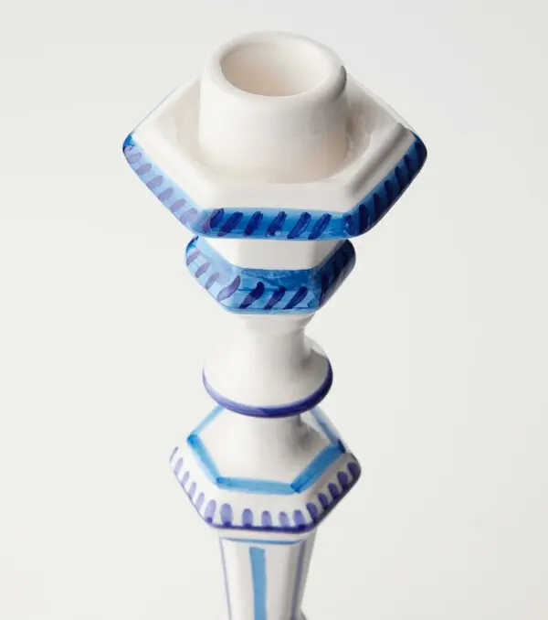 LES-OTTOMANS Turquerie Ceramic Candle Holder