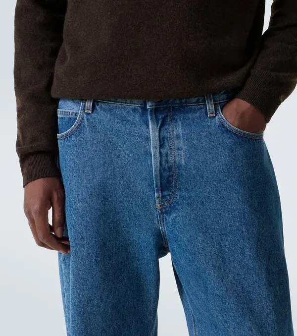 THE ROW Morton Straight Jeans