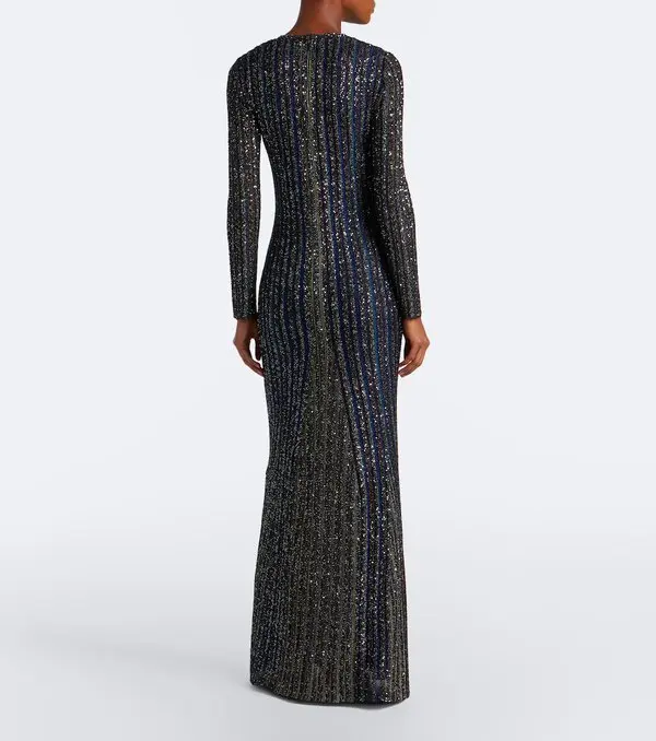Missoni Sequined Knitted Gown