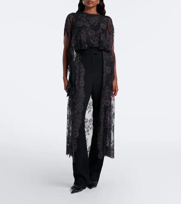 Zimmermann Valiant Caped Lace Top