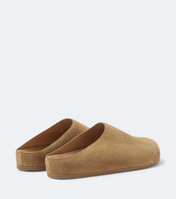 Studio Nicholson Wearing Suede Mules