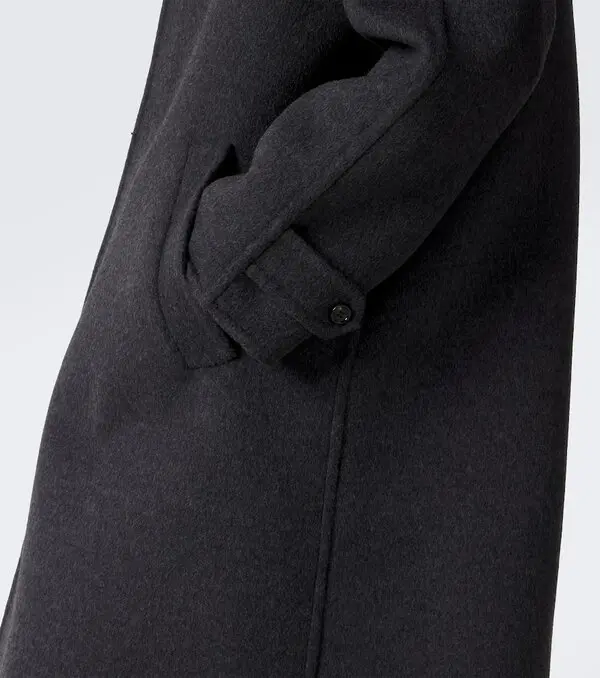 Valentino Garavani Wool And Silk Blend Coat