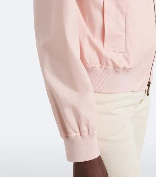 Burberry Check Cotton Blouson Jacket
