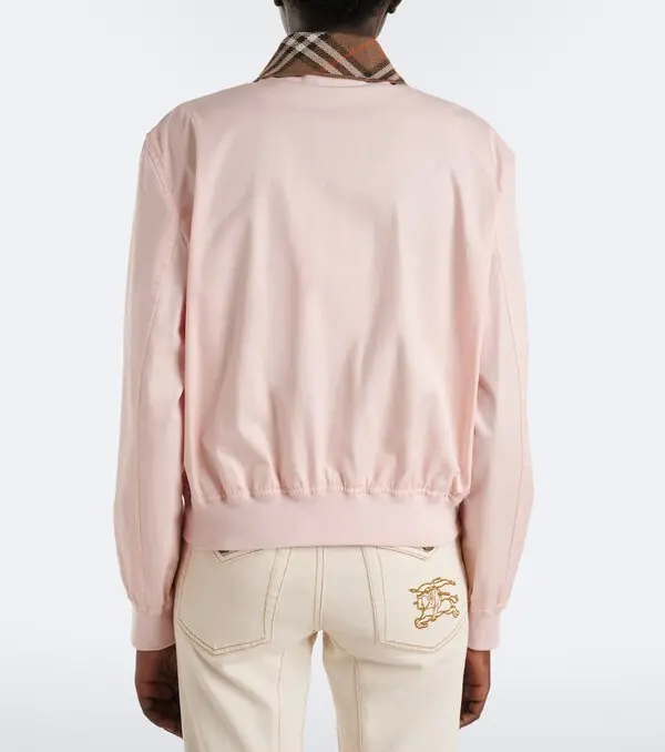 Burberry Check Cotton Blouson Jacket