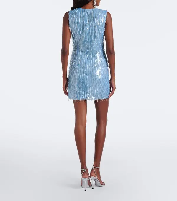 Rachel Gilbert Calypso Embellished Minidress