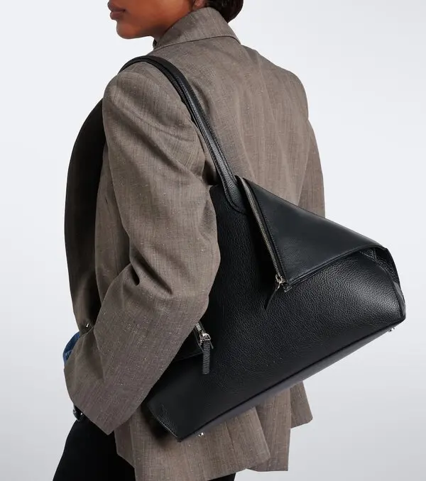 AESTHER EKME Fold Large Leather Tote Bag