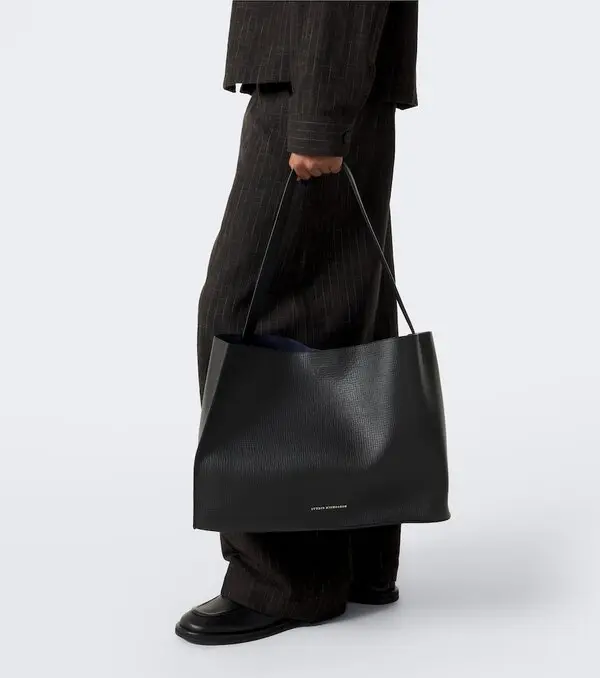 Studio Nicholson Doublet Leather Tote Bag