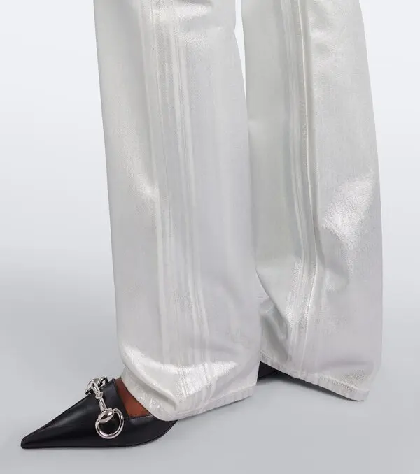 Gucci Low-rise Wide-leg Jeans