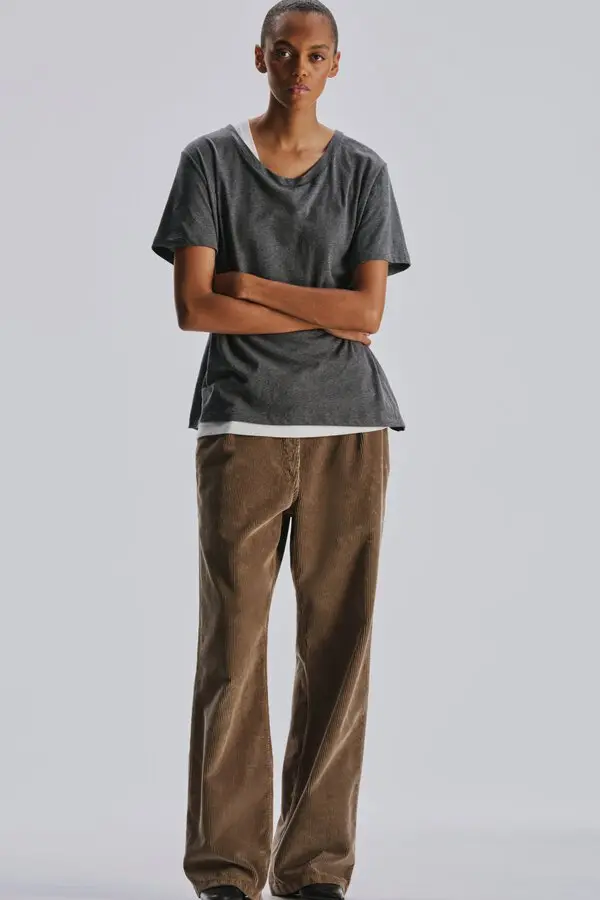 THE ROW Dera Cotton Jersey T-shirt