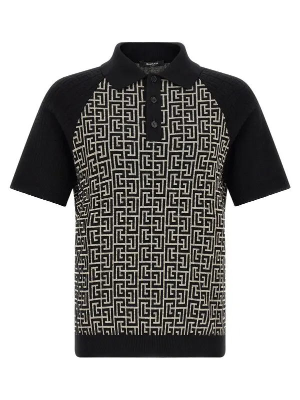 Balmain Pb Monogram Polo