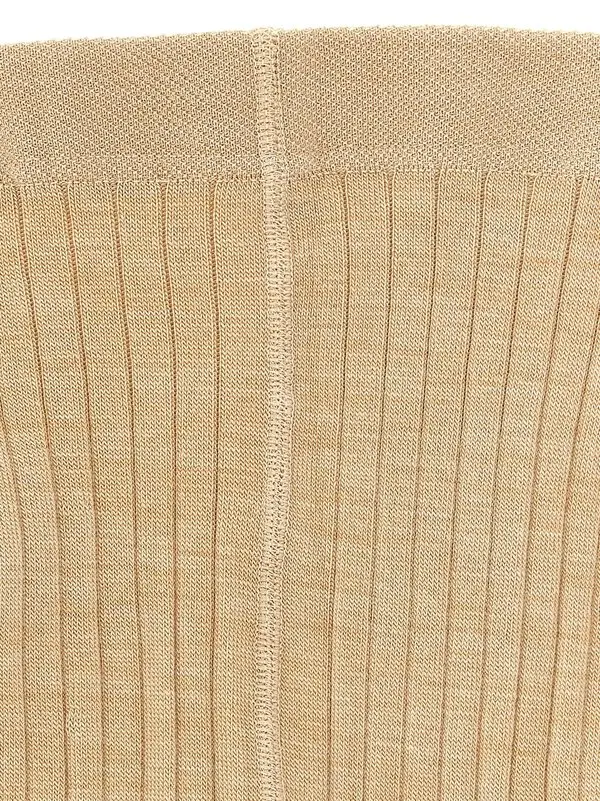 JIL SANDER Ribbed Tights