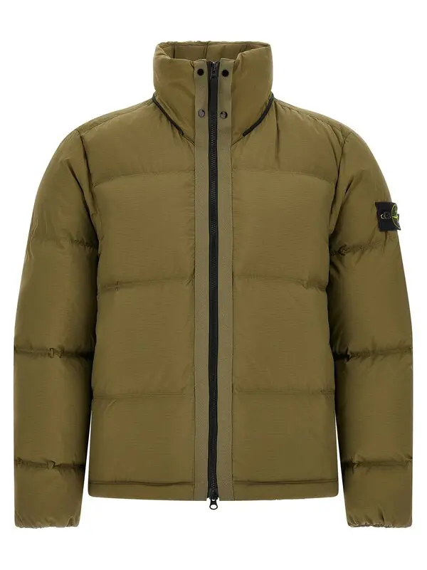 Stone Island 4100013 Down Jacket With Removable Hood