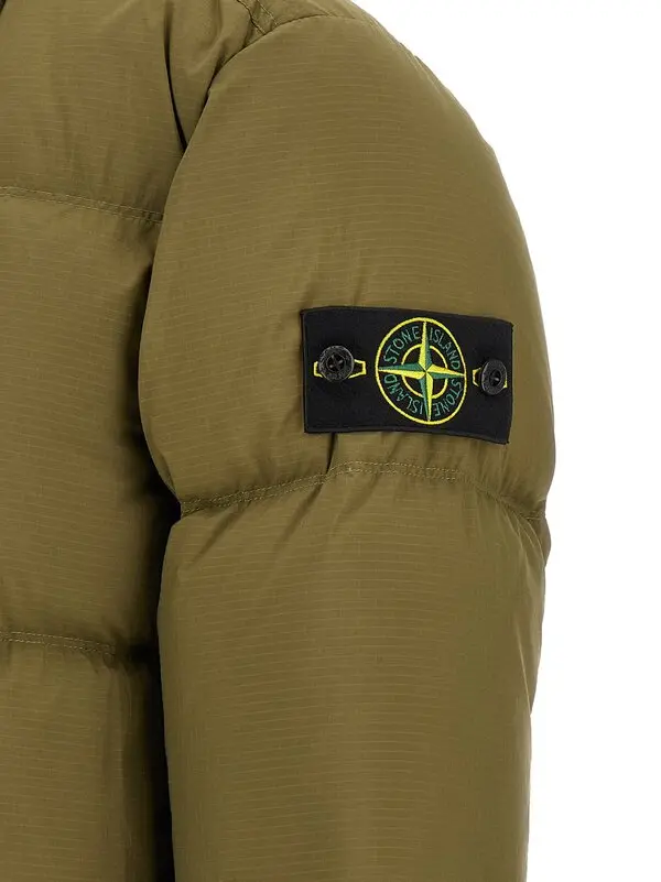 Stone Island 4100013 Down Jacket With Removable Hood