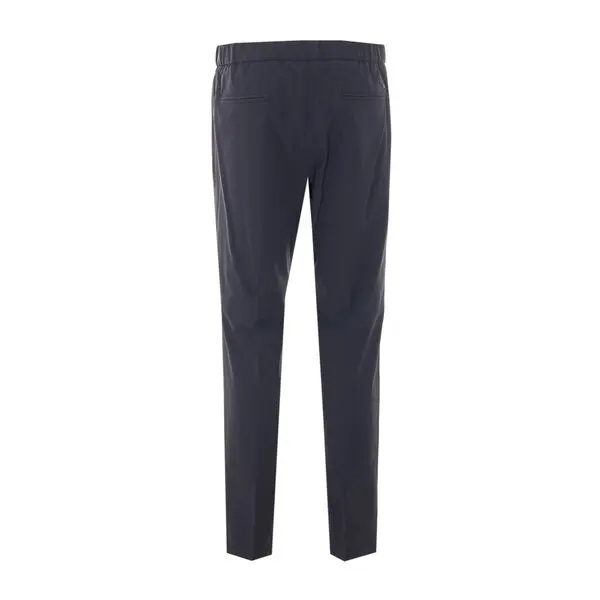 Herno Straight-leg Drawstring Waist Trousers - Blue