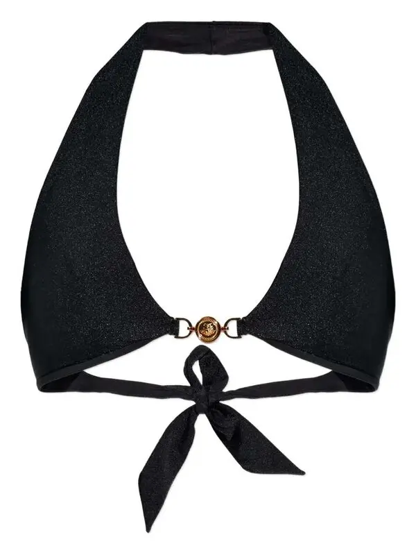 Versace Medusa Bikini Top - Black