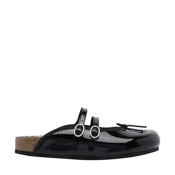 BIRKENSTOCK X REPETTO Patent Leather Bow Detailed Mary Jane Mules