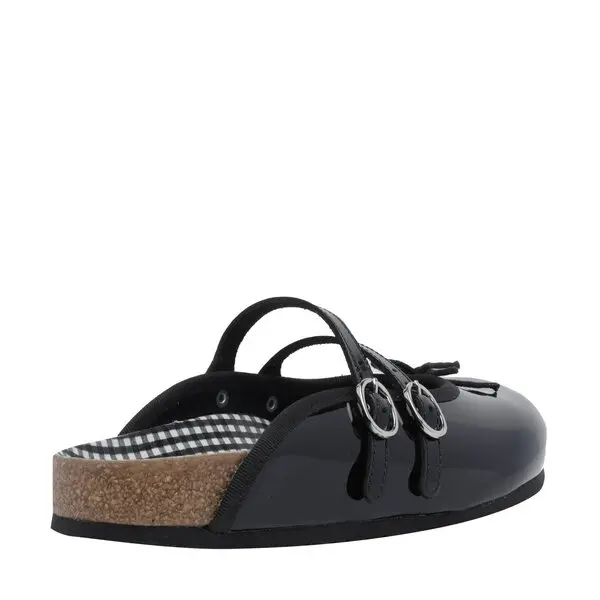 BIRKENSTOCK X REPETTO Patent Leather Bow Detailed Mary Jane Mules