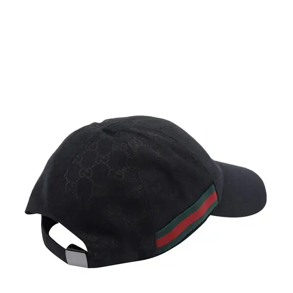Gucci Gg Baseball Cap With Web