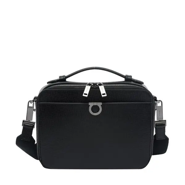 FERRAGAMO Gancini Messenger Bag