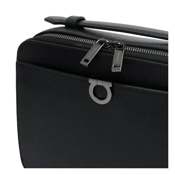 FERRAGAMO Gancini Messenger Bag