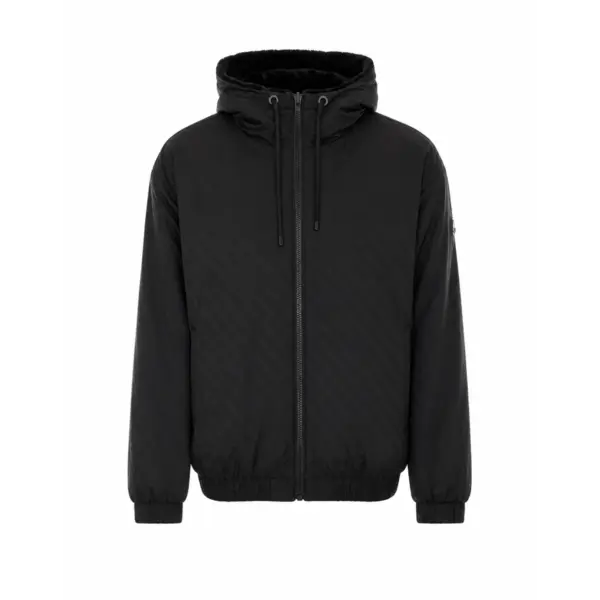 Moose Knuckles Borden Bunny Reversible Jacket - Black