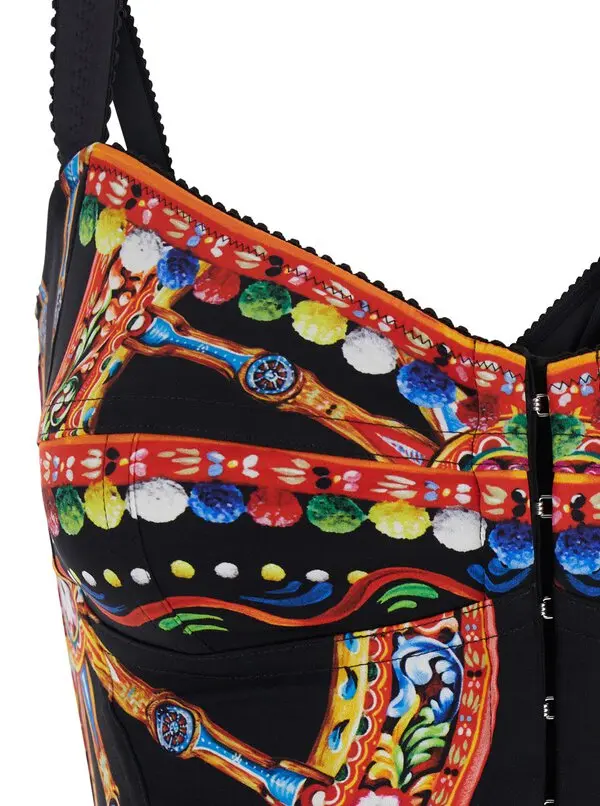 Dolce & Gabbana Carretto Print ,mini Dress