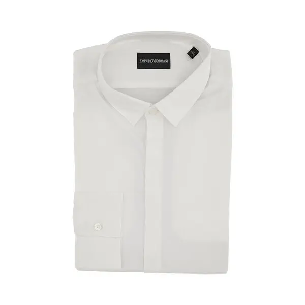 Emporio Armani Stretch Poplin Shirt