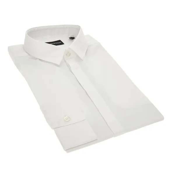 Emporio Armani Stretch Poplin Shirt