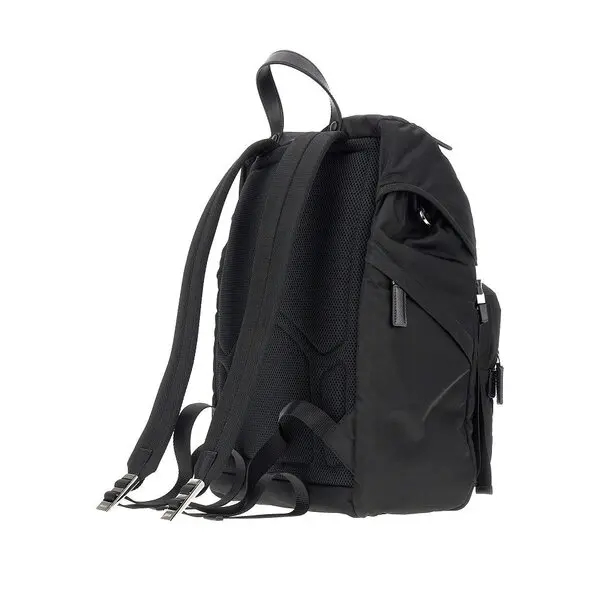 Prada Re-nylon Backpack With Triangle Logo