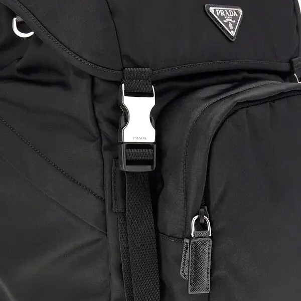 Prada Re-nylon Backpack With Triangle Logo
